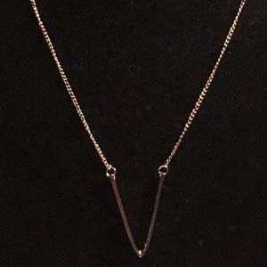 Jewelry | Gold Tone Deep V Necklace Super Stylish | Poshmark